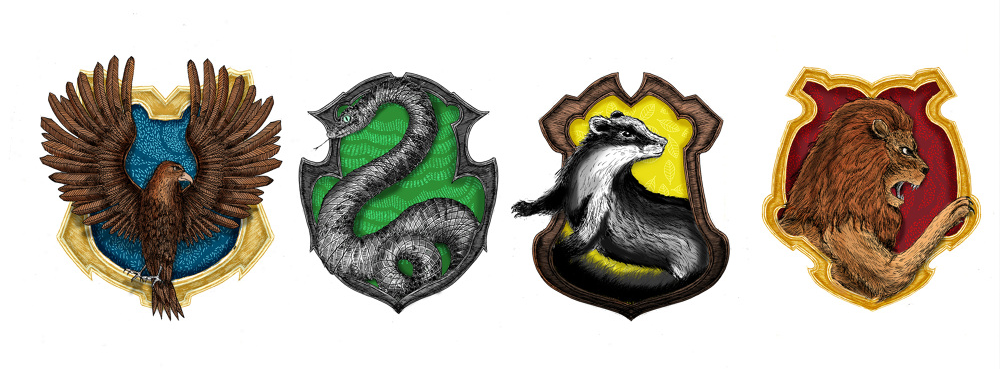 Brasoes Da Casa De Hogwarts Pottermore